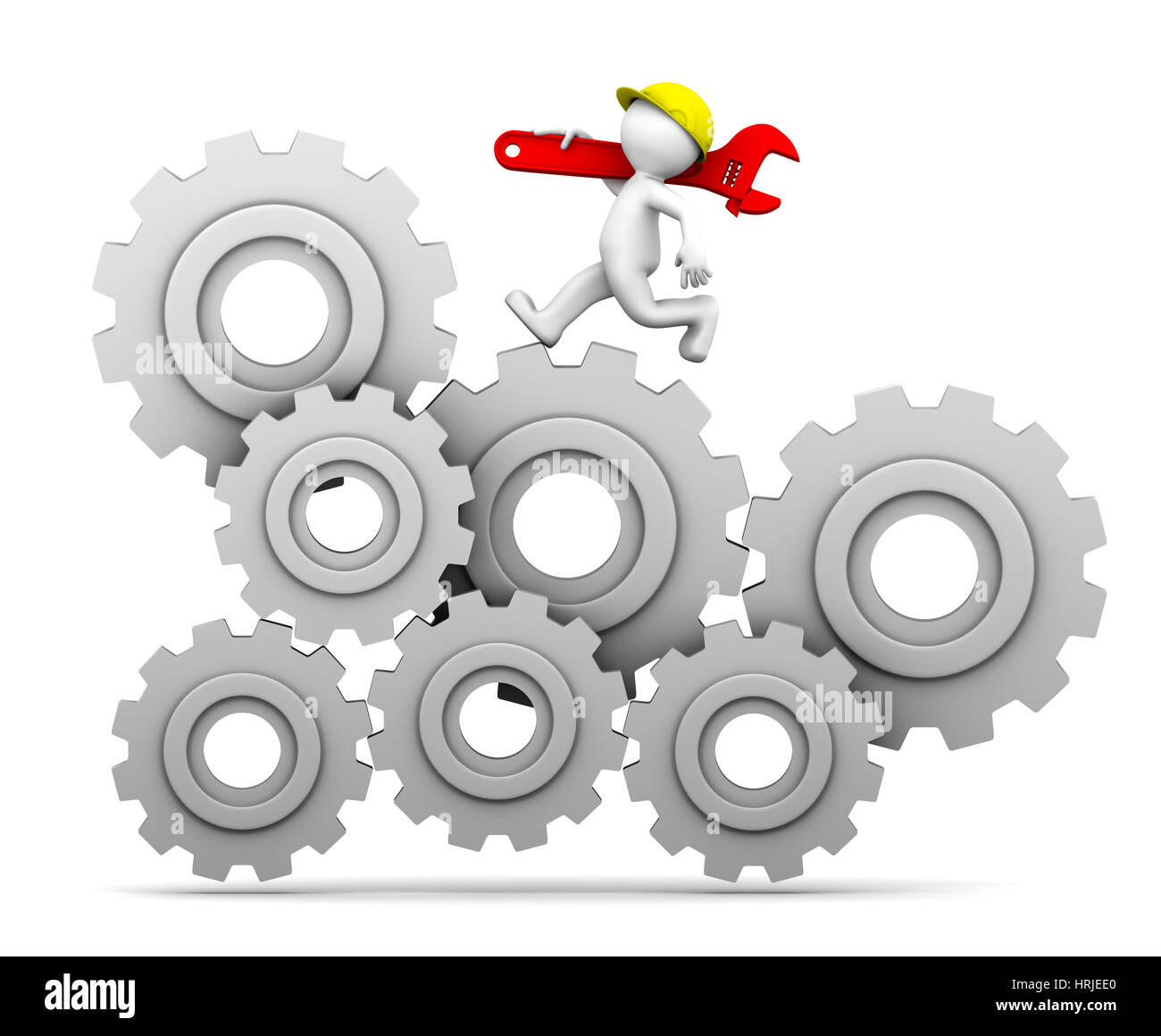 Cartoon adjustable wrench hi-res stock photography and images - Alamy