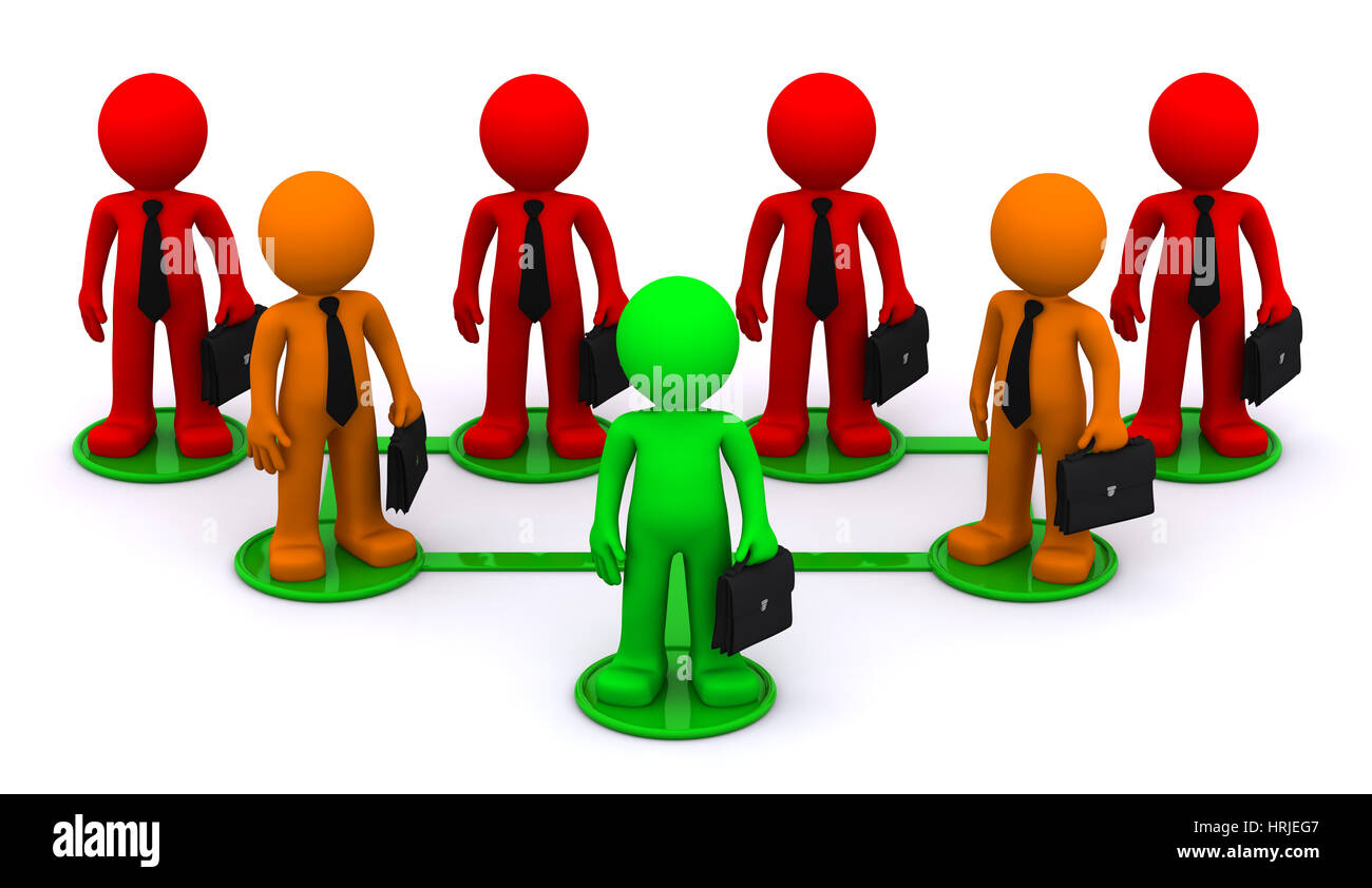Cartoon illustration diagram communication network hi-res stock ...
