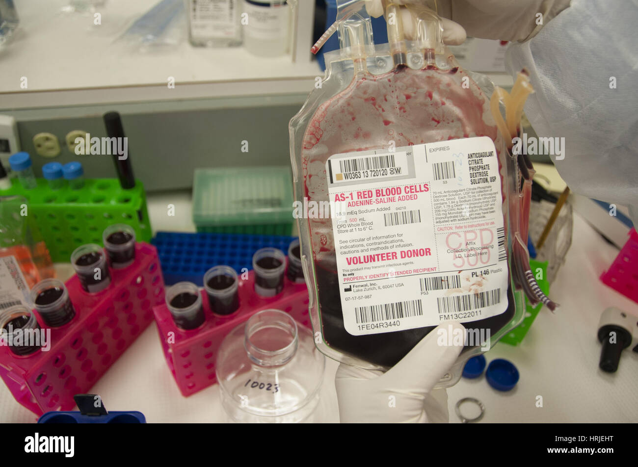 Fda blood research lab hi-res stock photography and images - Alamy
