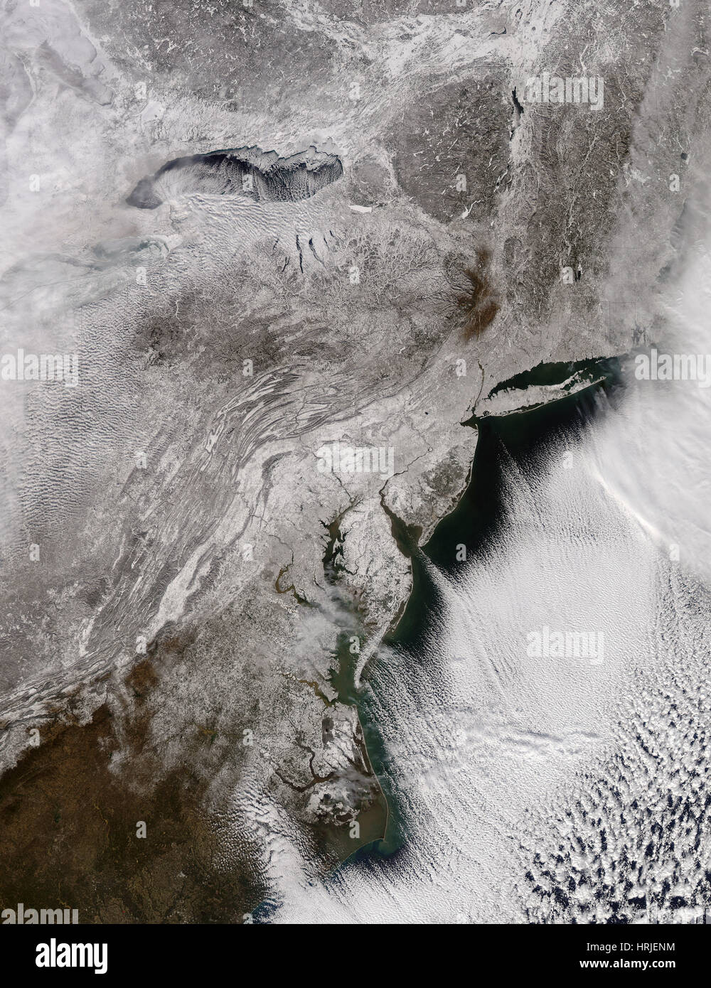 East Coast Snowfall 2014 Stock Photo - Alamy