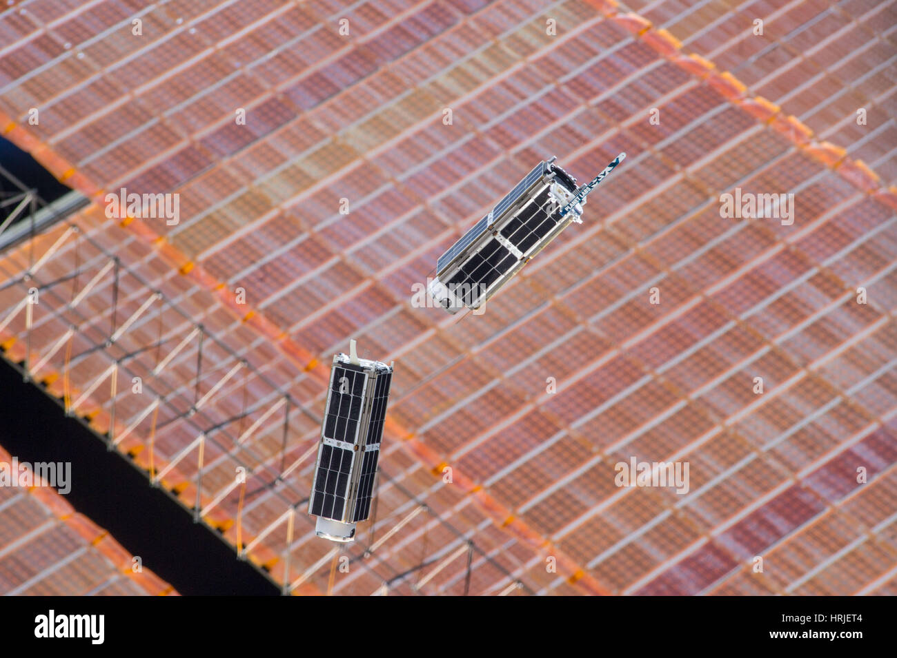 NanoRacks CubeSats Deployed From ISS Stock Photo - Alamy