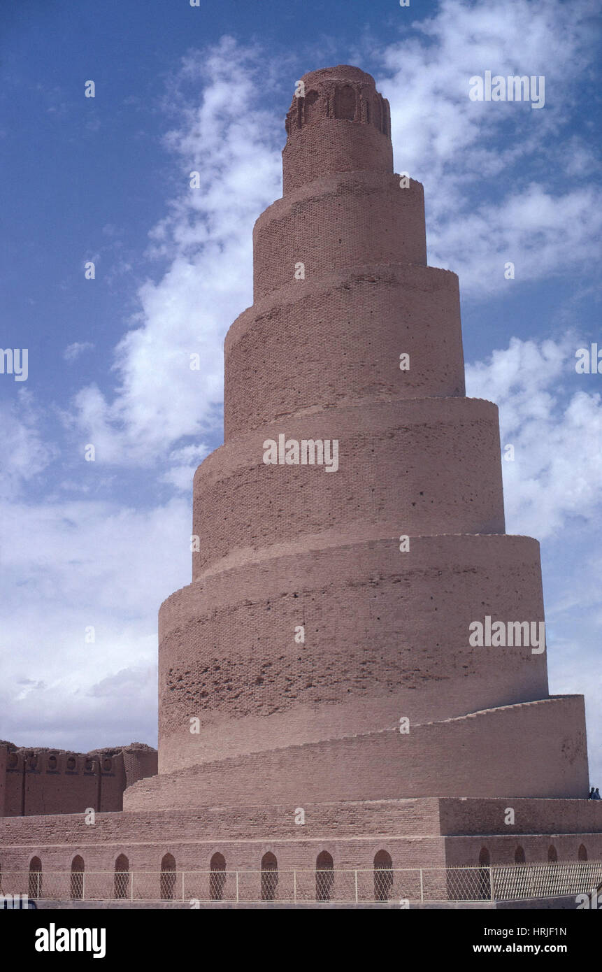 Spiral minaret of samarra hi-res stock photography and images - Alamy