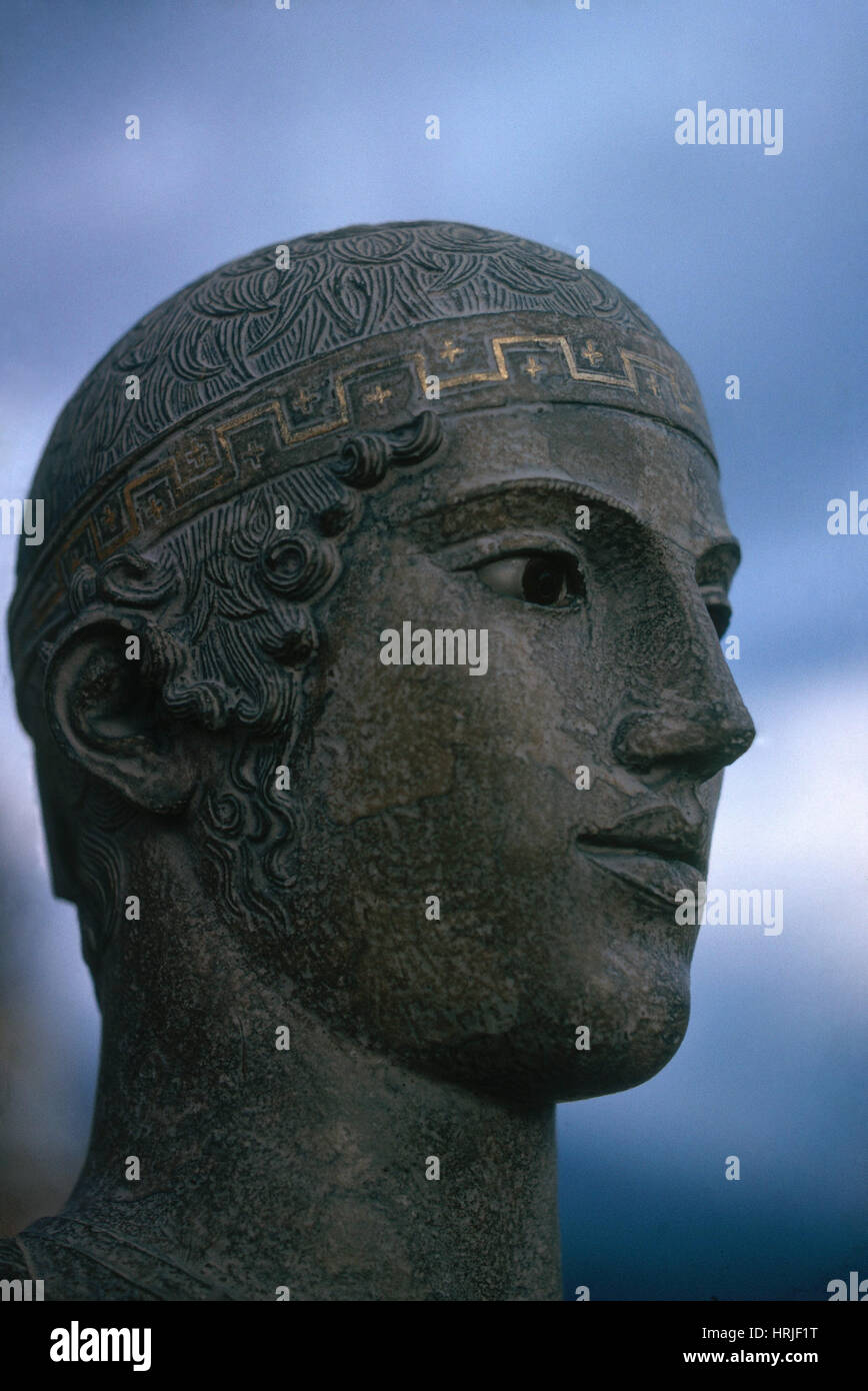 Charioteer of Delphi Stock Photo - Alamy