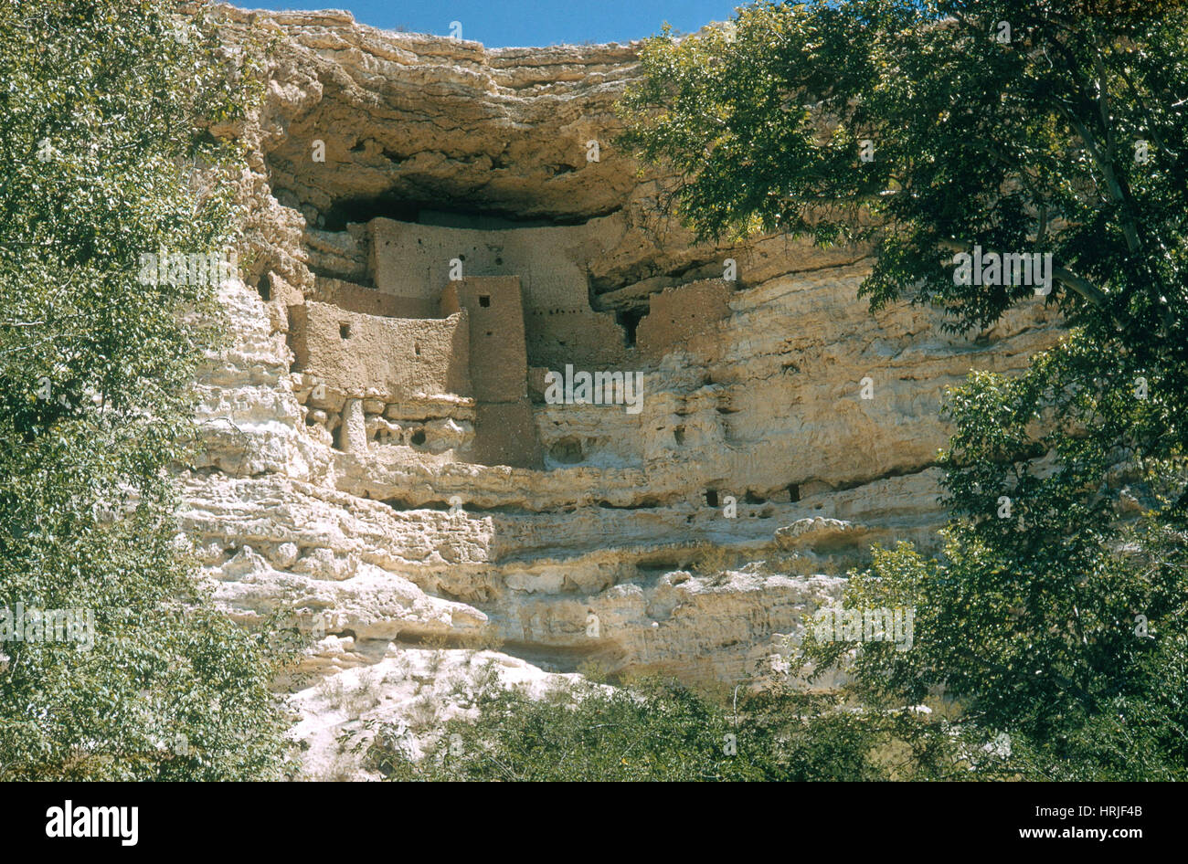 Cliff Dwelling Ruins Stock Photo - Alamy