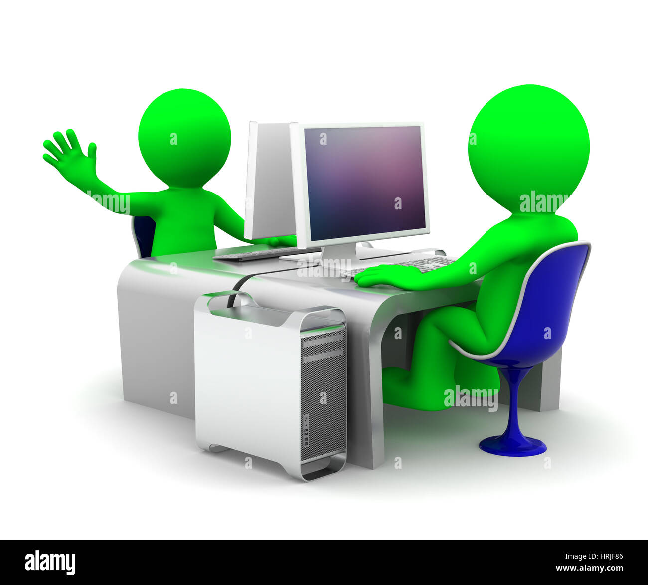Programmer cartoon illustration hi-res stock photography and images - Alamy