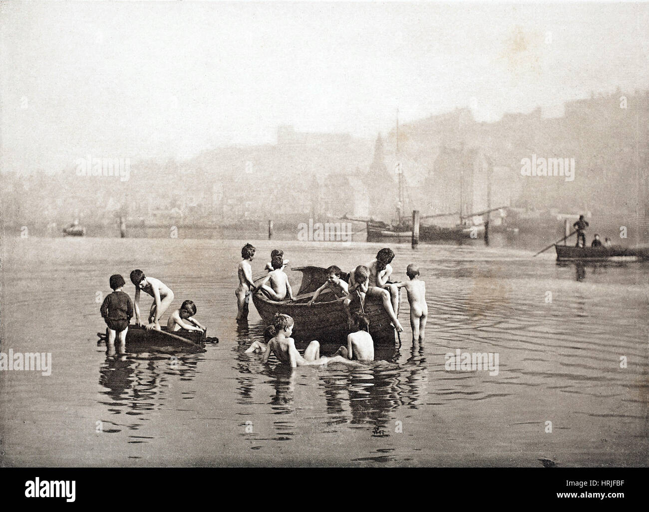 Victorian Swimming High Resolution Stock Photography and Images - Alamy