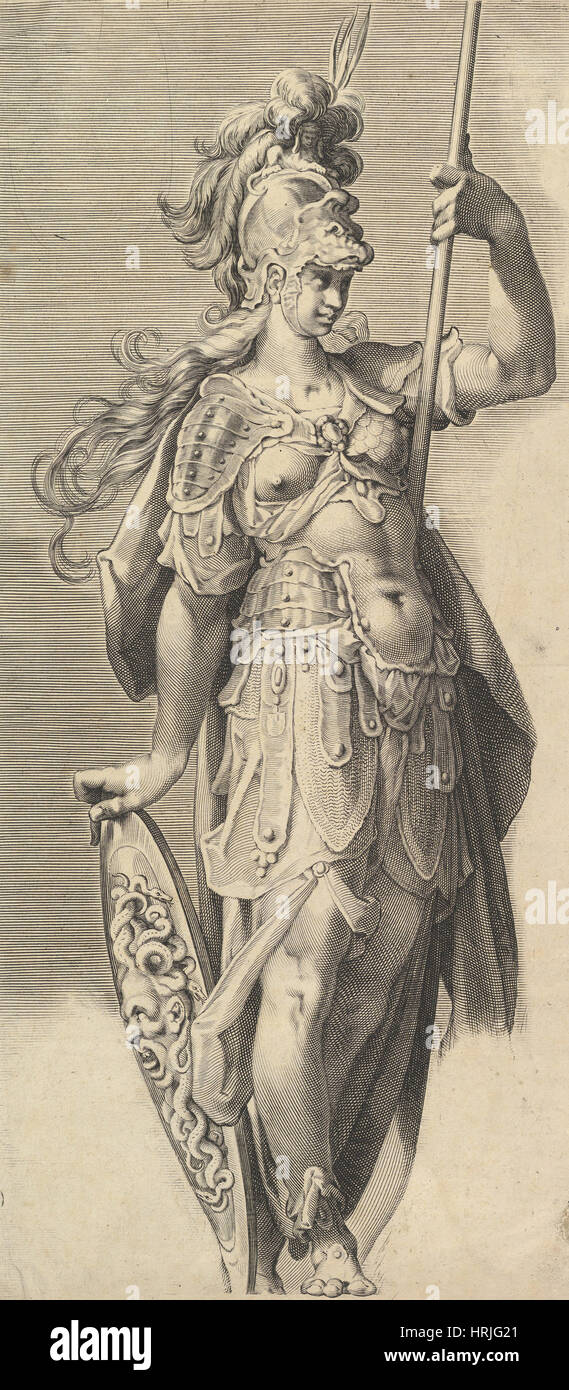 Roman goddess minerva hi-res stock photography and images - Alamy