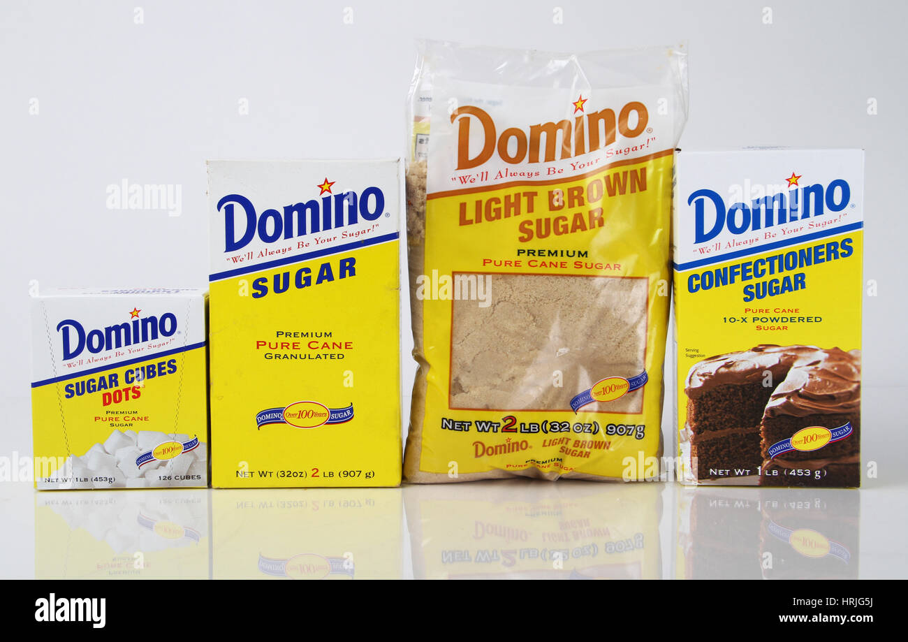 Types of Sugar Stock Photo - Alamy