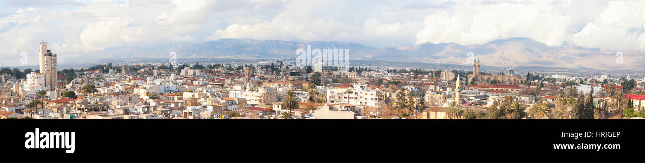 Nicosia city skyline mosque hi-res stock photography and images - Alamy