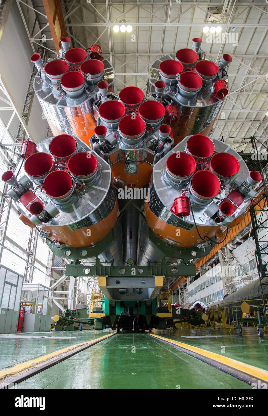 Soyuz Rocket Engines Stock Photo - Alamy
