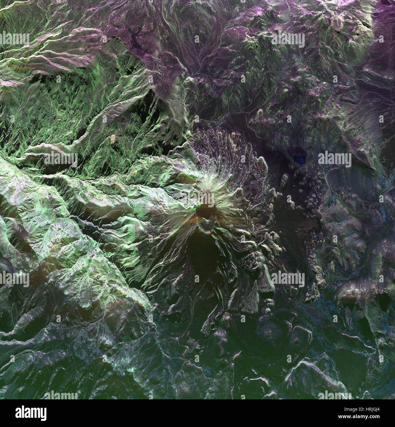 Ubinas Volcano, Peru Stock Photo - Alamy