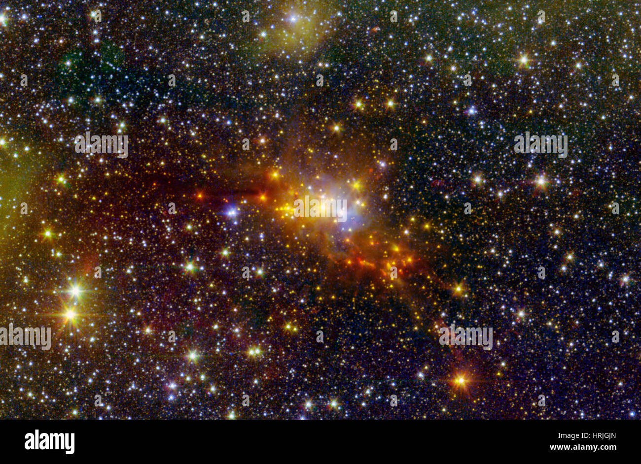 Serpens Cloud Core Stock Photo - Alamy