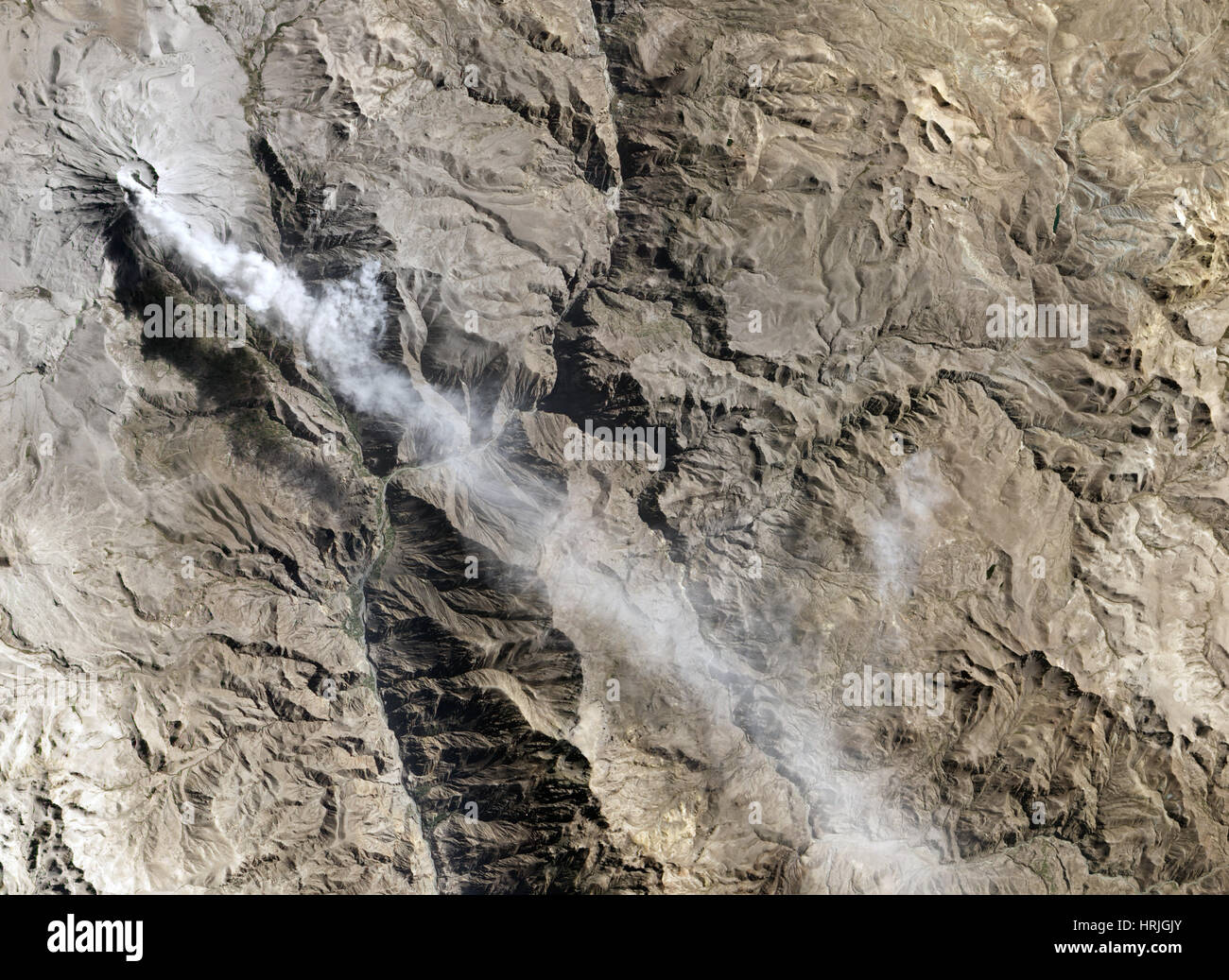Ubinas Volcano, Peru Stock Photo - Alamy
