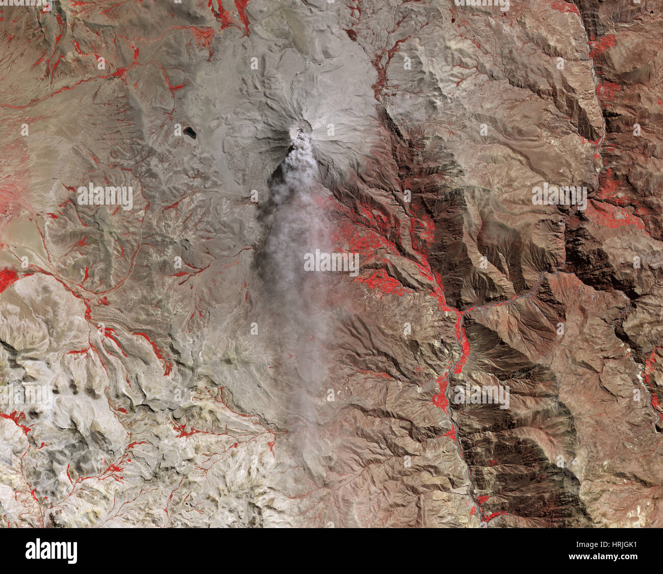 Ubinas Volcano, Peru Stock Photo - Alamy