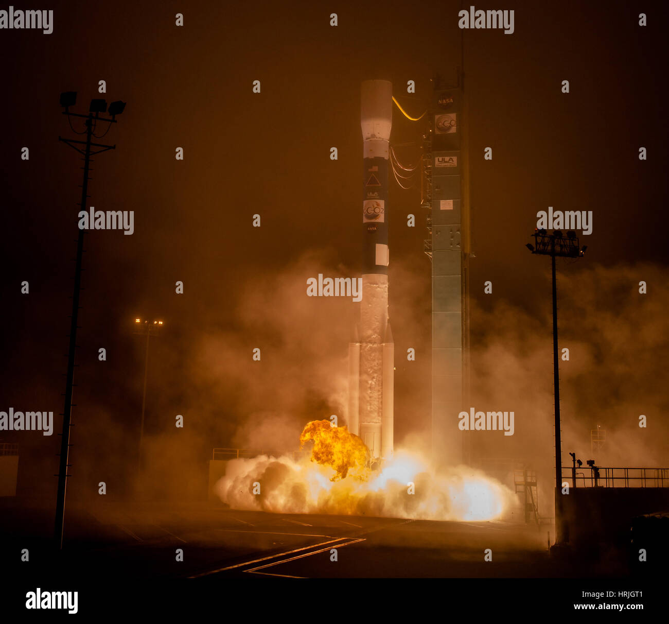 Orbiting Carbon Observatory-2 Launch Stock Photo - Alamy