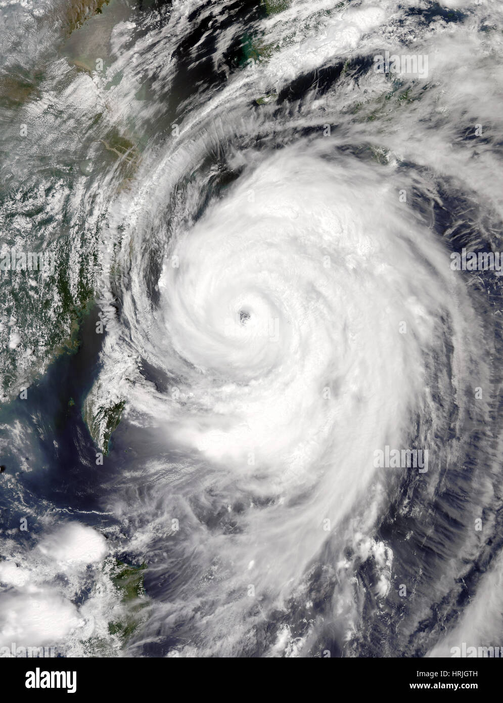 Typhoon satellite image hi-res stock photography and images - Alamy