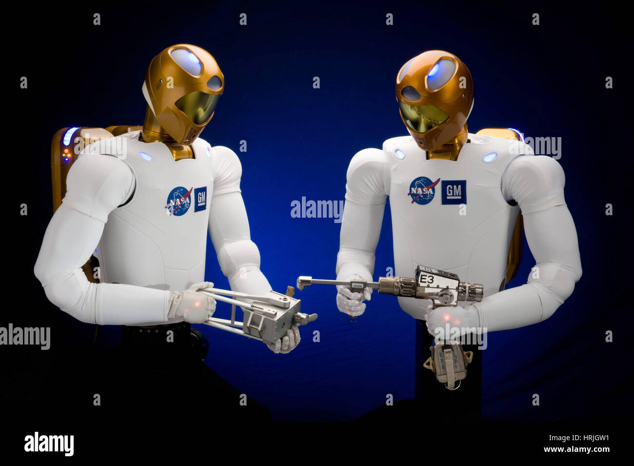 Robonaut 2 Using Tools Stock Photo - Alamy