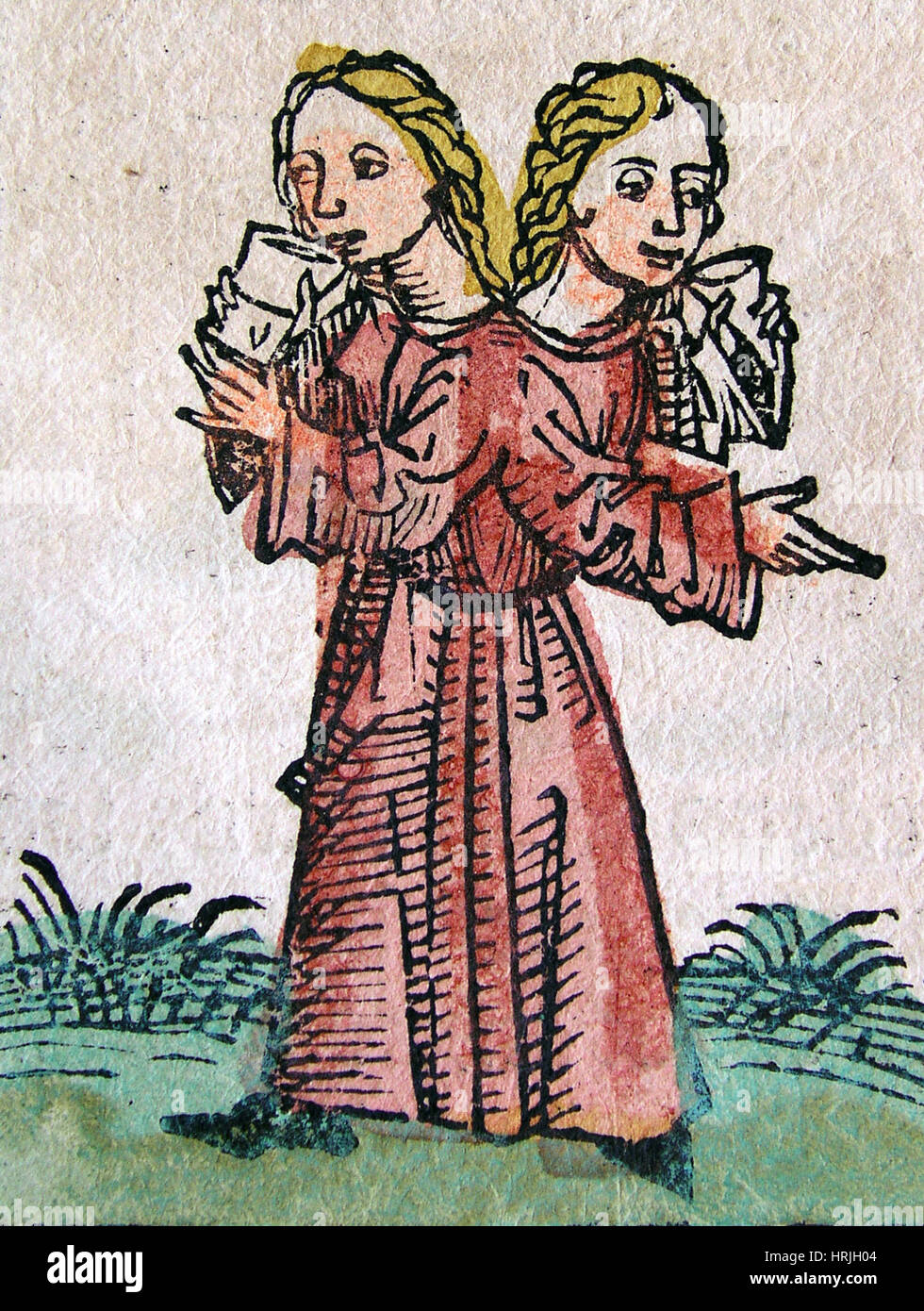 Conjoined twins medieval hi-res stock photography and images - Alamy