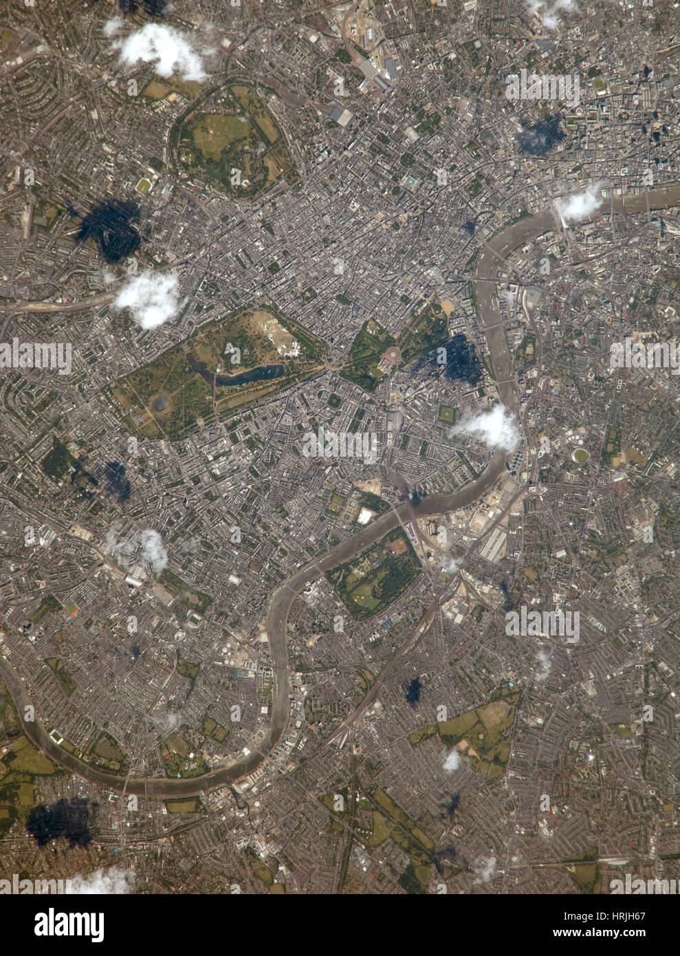 Satellite view london hi-res stock photography and images - Alamy