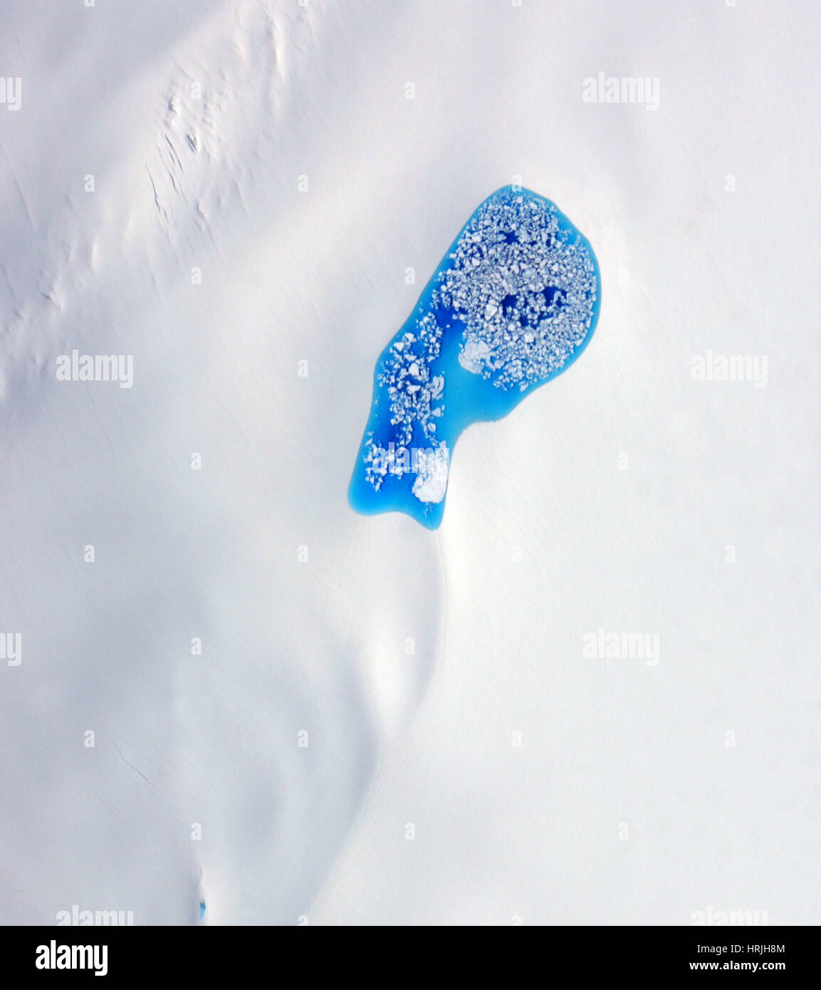 Arctic Ice Breaking Up in Summer Stock Photo - Alamy