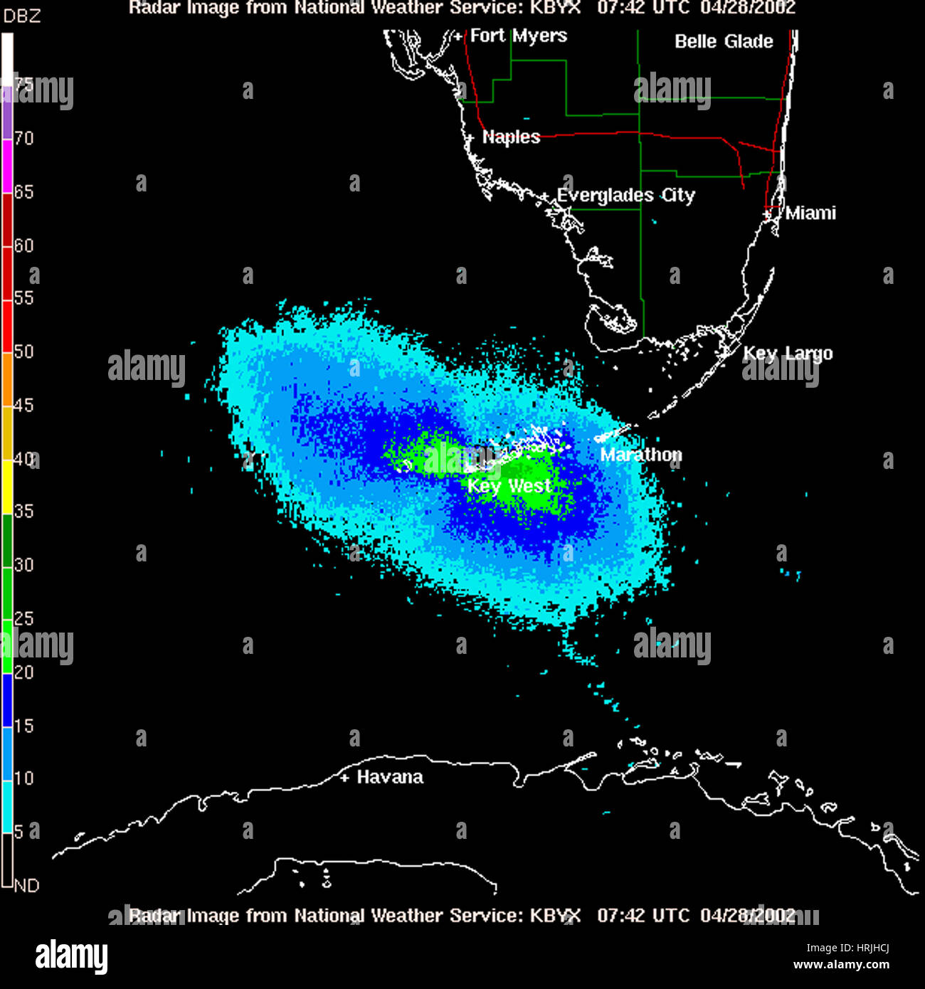 Bird migration radar hi-res stock photography and images - Alamy