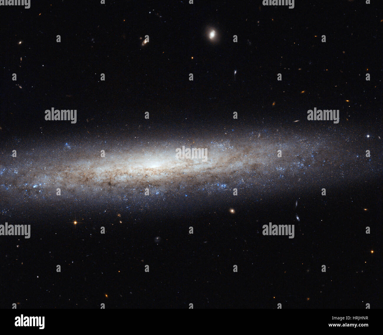 Spiral Galaxy NGC 4206 Stock Photo - Alamy