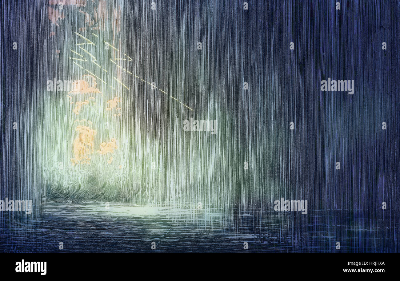 Primitive earth deluge hi-res stock photography and images - Alamy