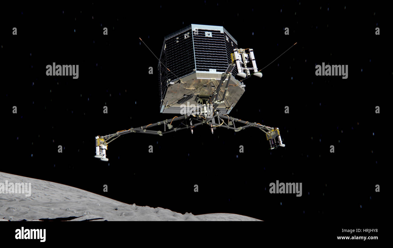 Harpoon On Philae Robot