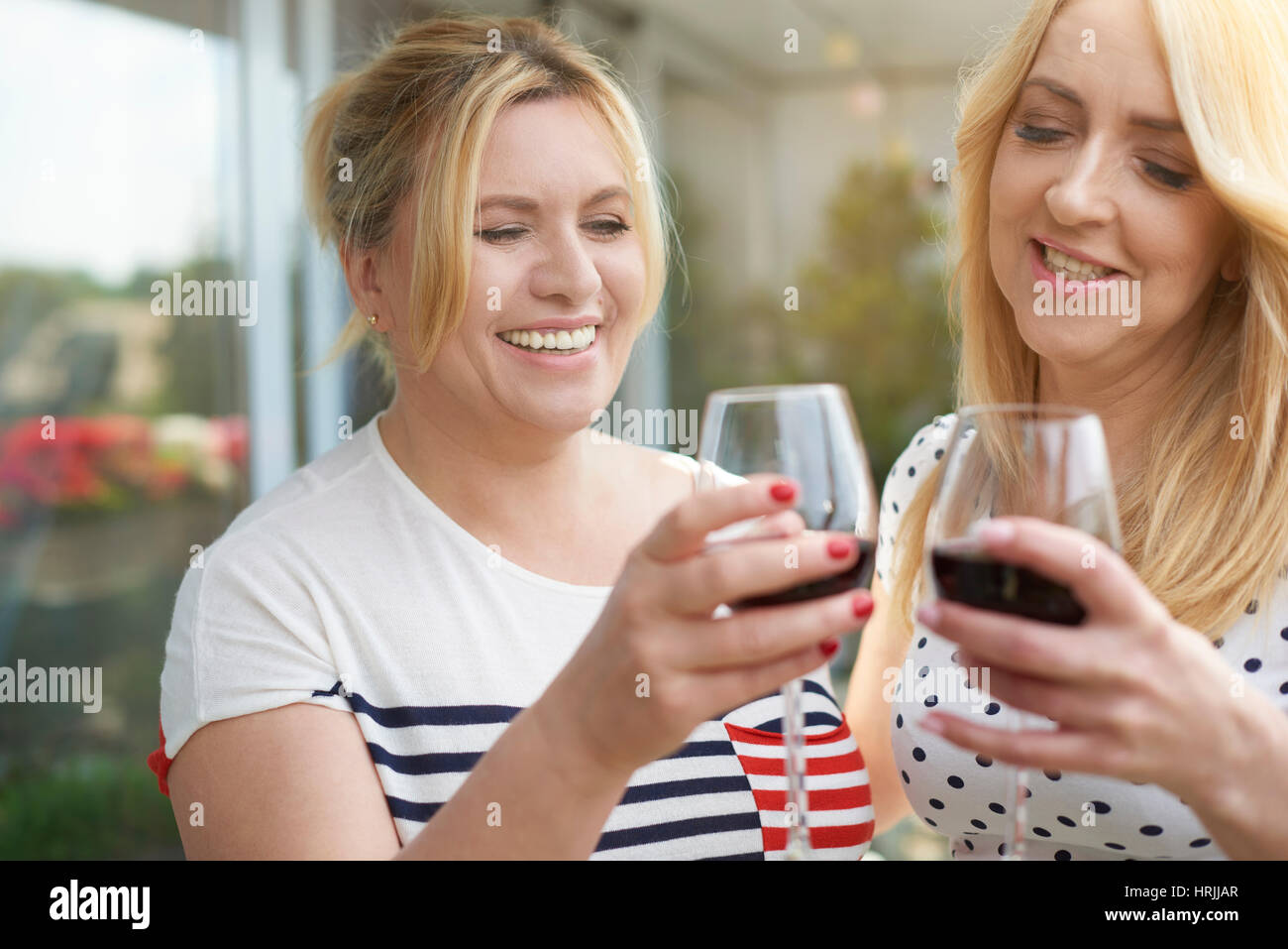Friends drinking at the party Stock Photo - Alamy