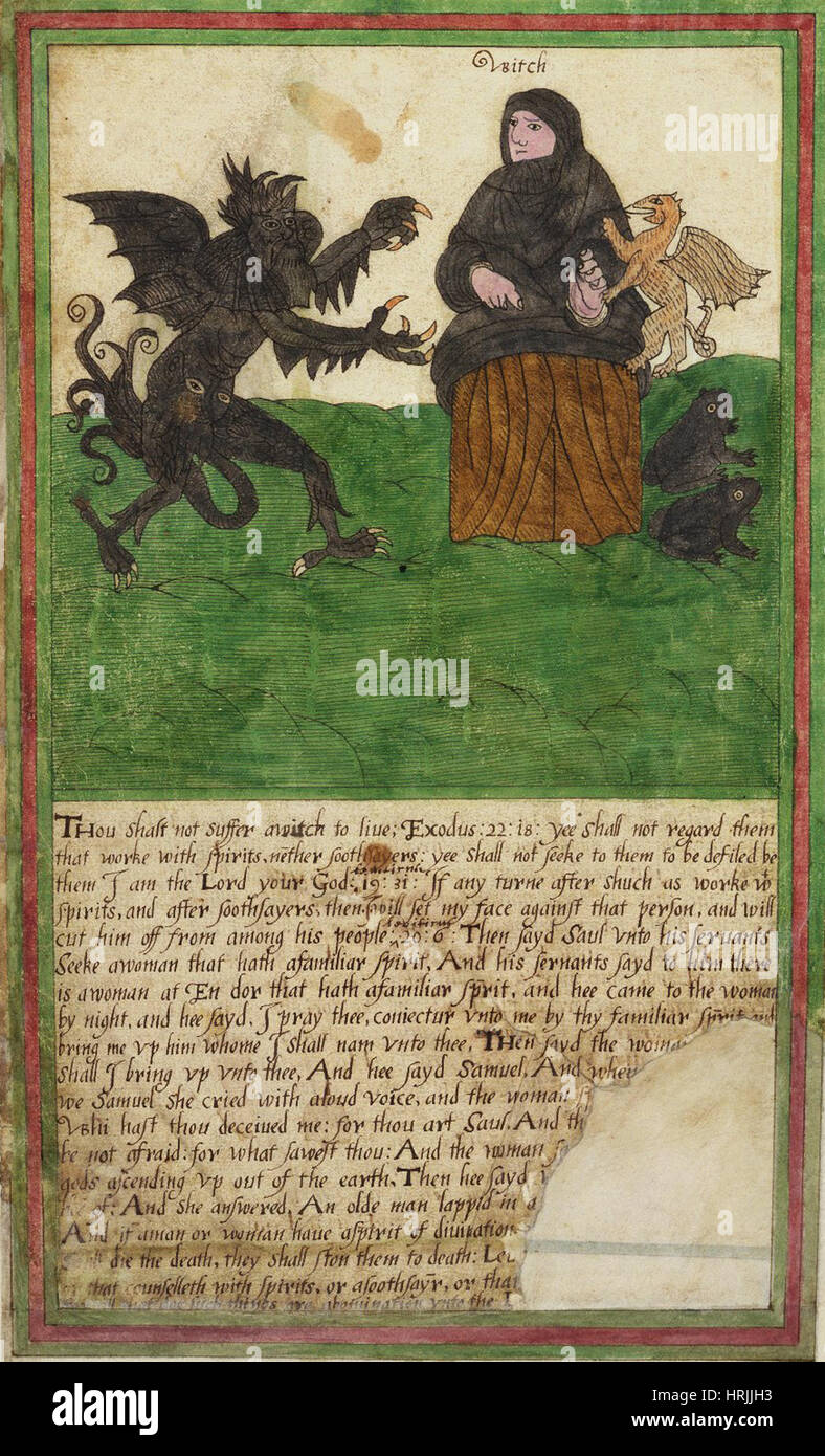 Witchcraft 17th Century Stock Photos & Witchcraft 17th Century Stock ...