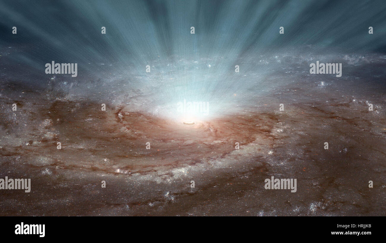 Black hole galaxy hi-res stock photography and images - Alamy