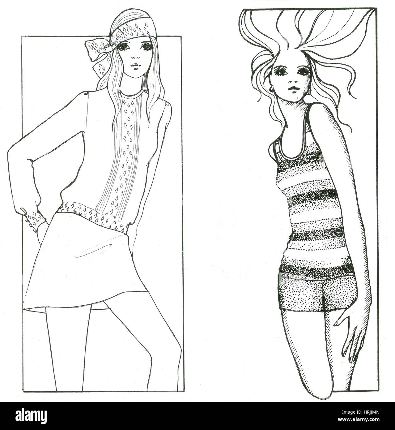 Modern womens fashion Cut Out Stock Images & Pictures - Alamy