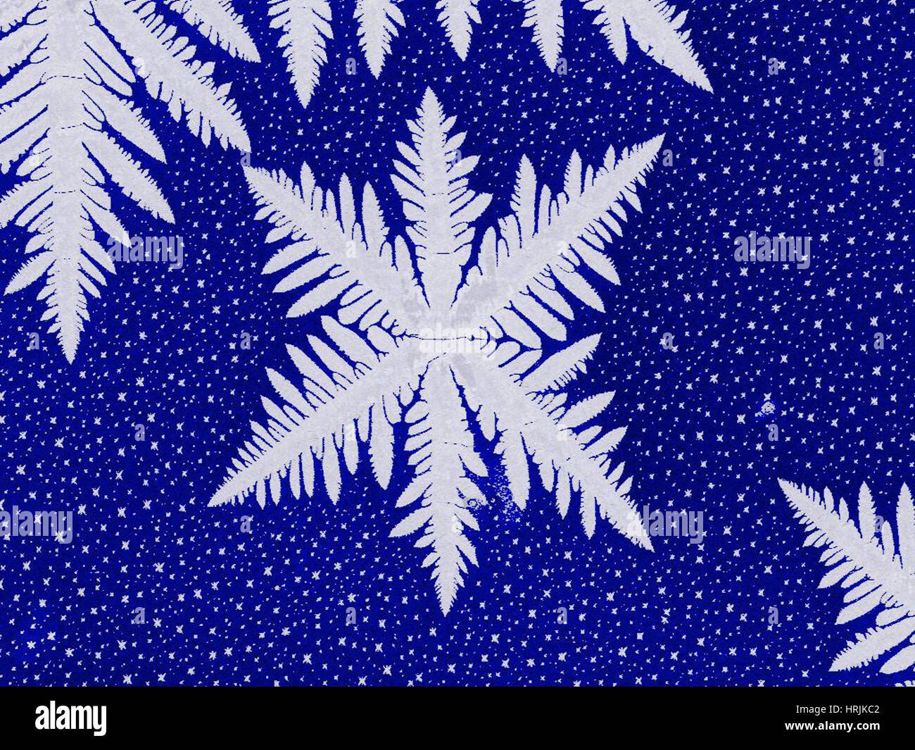 Nanotechnology, Graphene Snowflake Stock Photo - Alamy