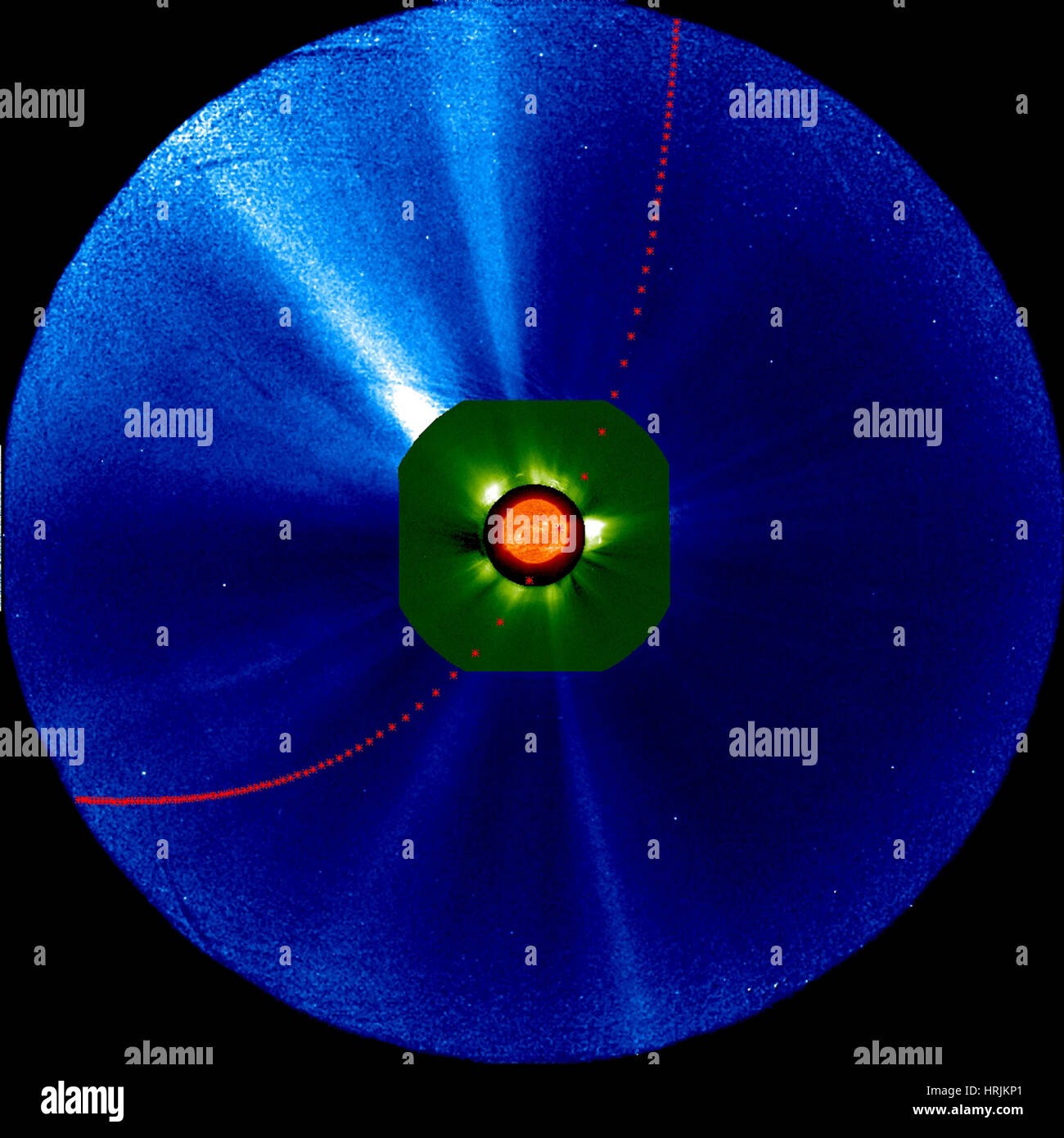 Comet ISON's Dangerous Journey, Timeline Stock Photo - Alamy