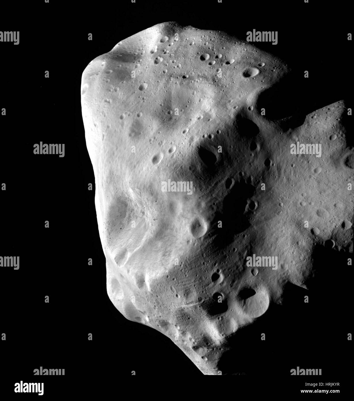 Asteroid, 21 Lutetia Stock Photo - Alamy