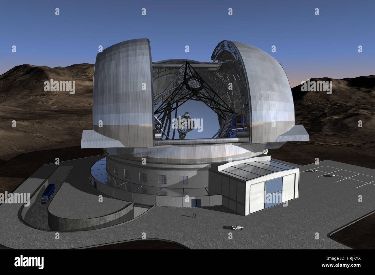 European Extremely Large Telescope Stock Photo - Alamy