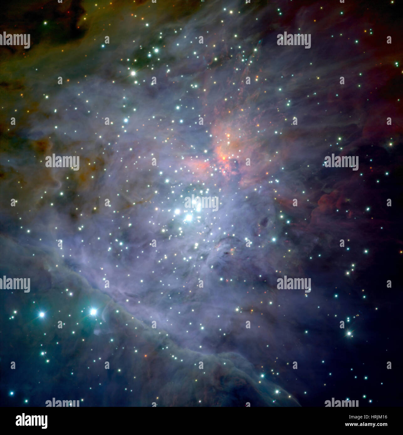 Orion Nebula, Orion Trapezium Cluster Stock Photo - Alamy