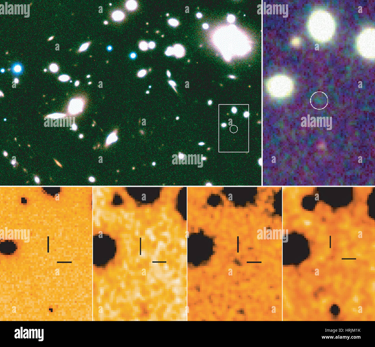 Lensing cluster hi-res stock photography and images - Alamy