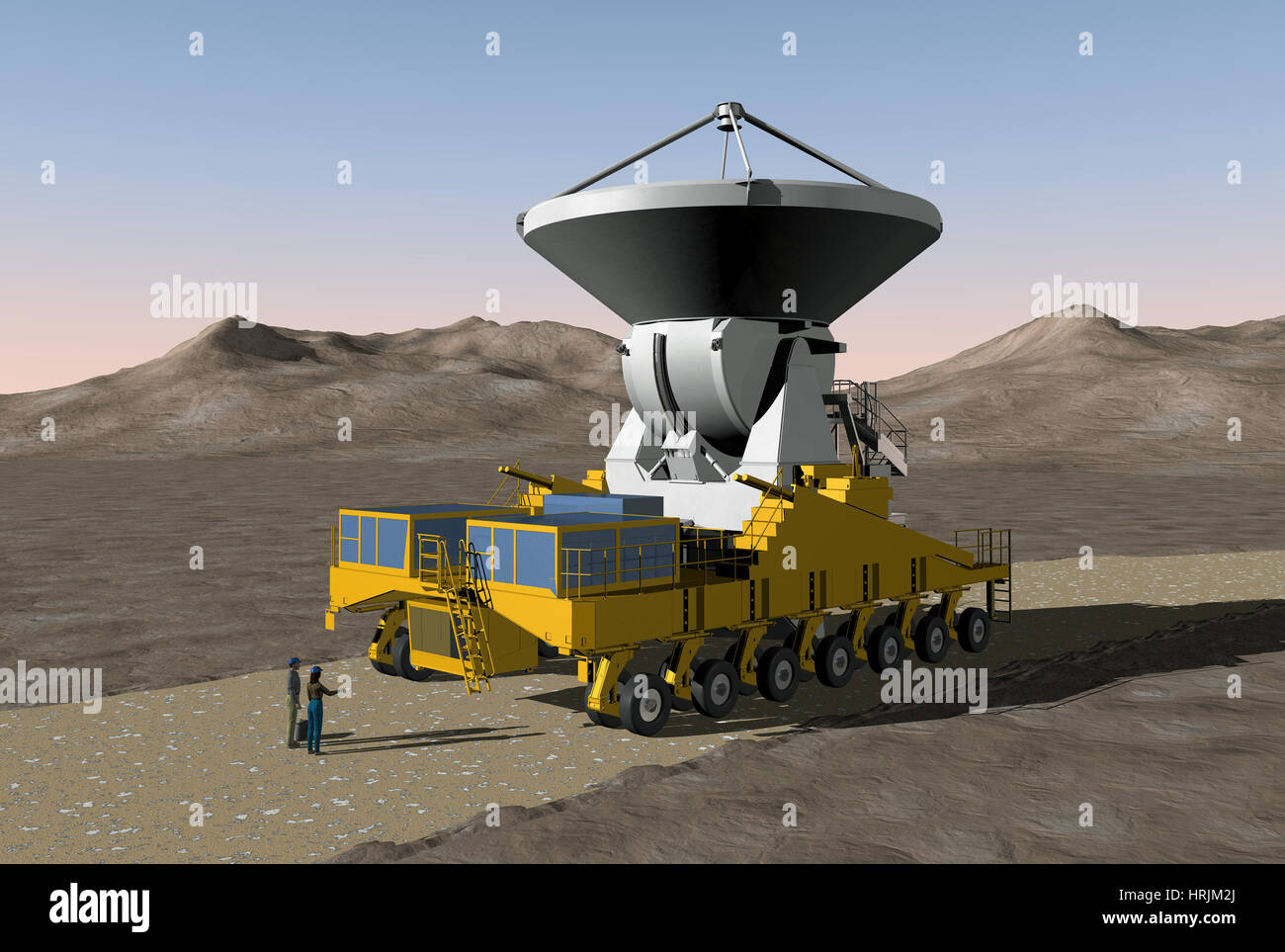 Alma radio telescope array hi-res stock photography and images - Alamy