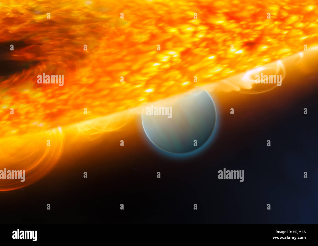 Hot jupiter exoplanet hi-res stock photography and images - Alamy