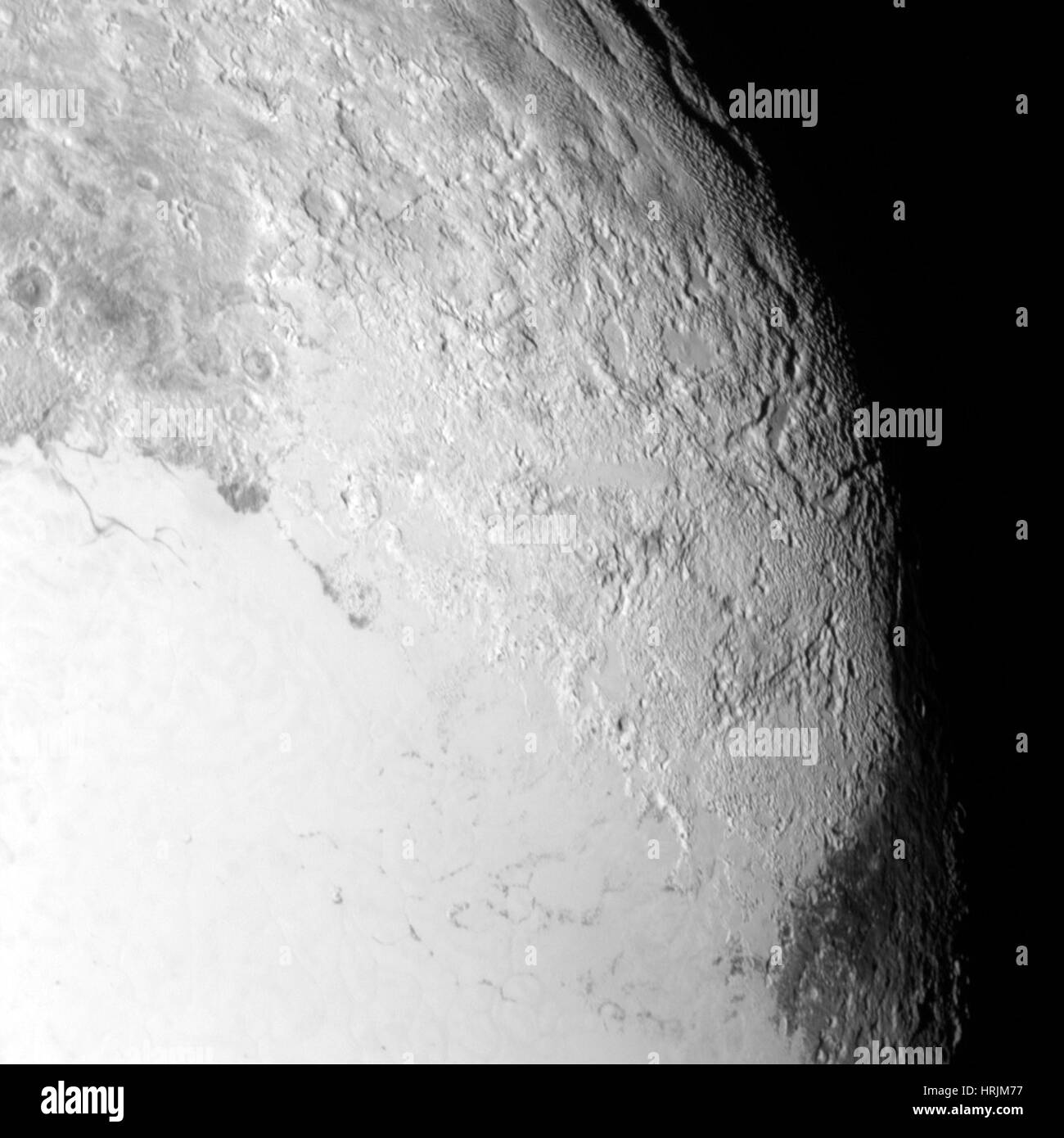 Pluto, LORRI image, 2015 Stock Photo - Alamy