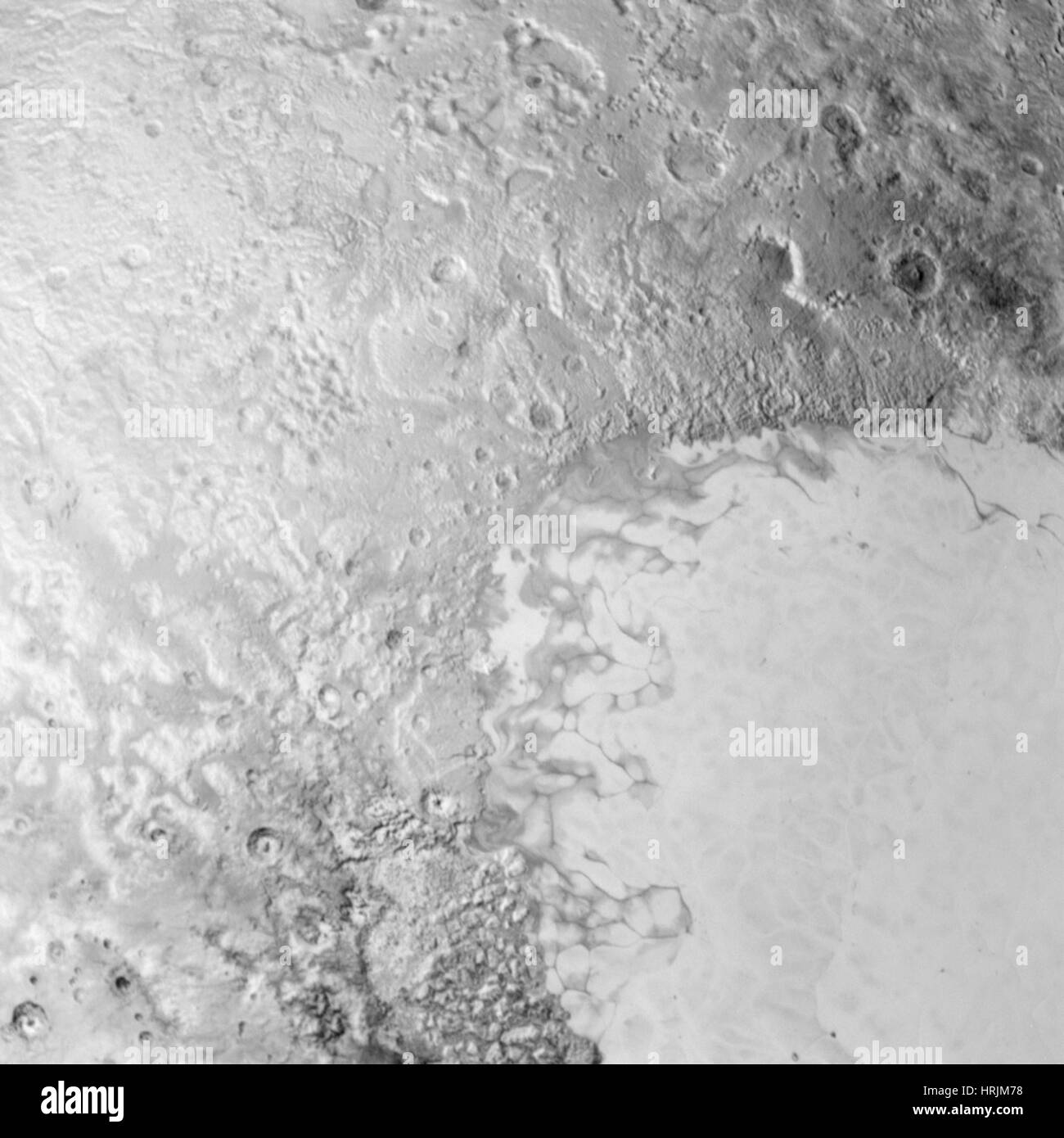 Pluto, LORRI image, 2015 Stock Photo - Alamy