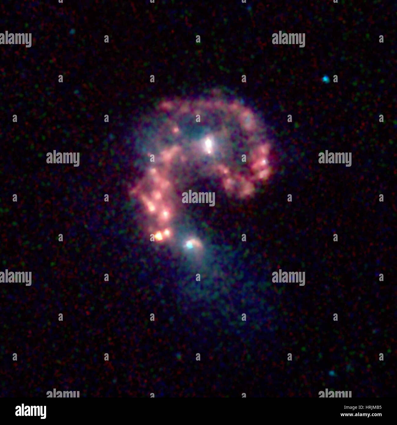 Antennae Galaxies, NGC 4038/NGC 4039 Stock Photo - Alamy