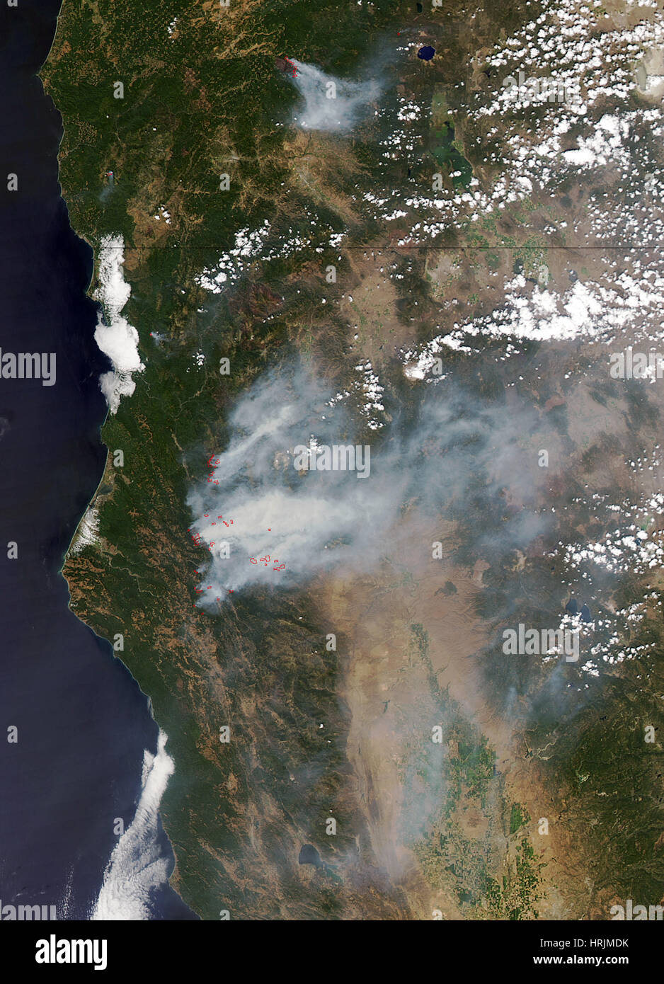 Pacific Northwest Wildfires Stock Photo - Alamy