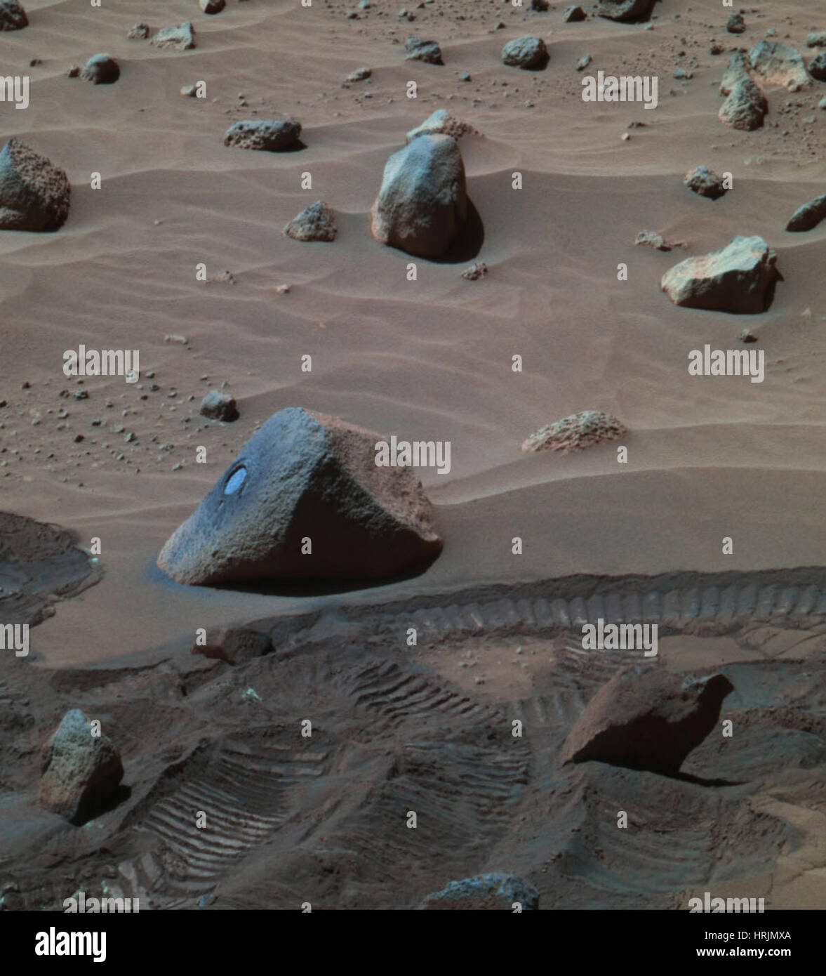 Mars, Wishstone Rock Stock Photo - Alamy