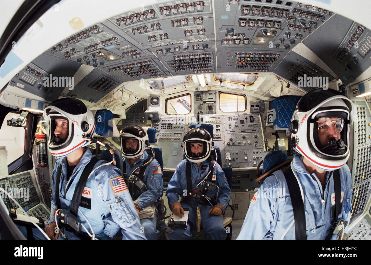 Shuttle Mission Simulator, STS-51L, 1985 Stock Photo - Alamy