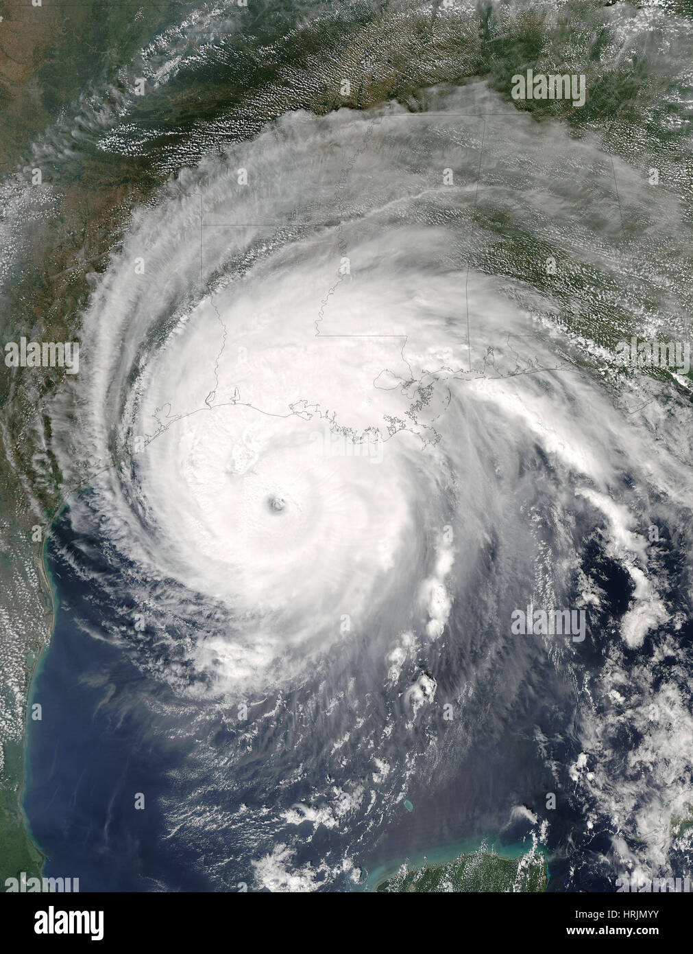 Hurricane Rita, MODIS Image, 2005 Stock Photo - Alamy