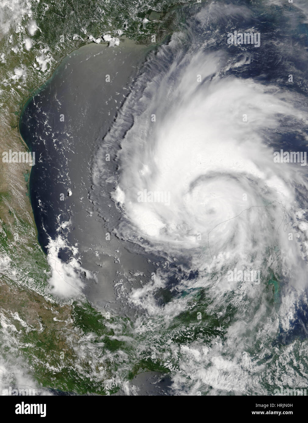Hurricane Emily, MODIS Image, 2005 Stock Photo - Alamy