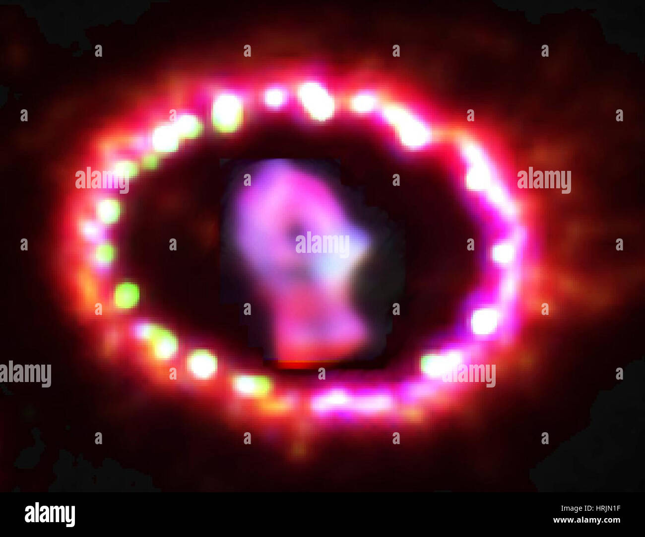 Supernova 1987A, HST Image Stock Photo - Alamy