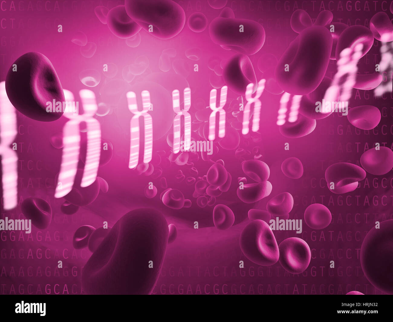 Blood Cancers, Genetics Research Stock Photo - Alamy